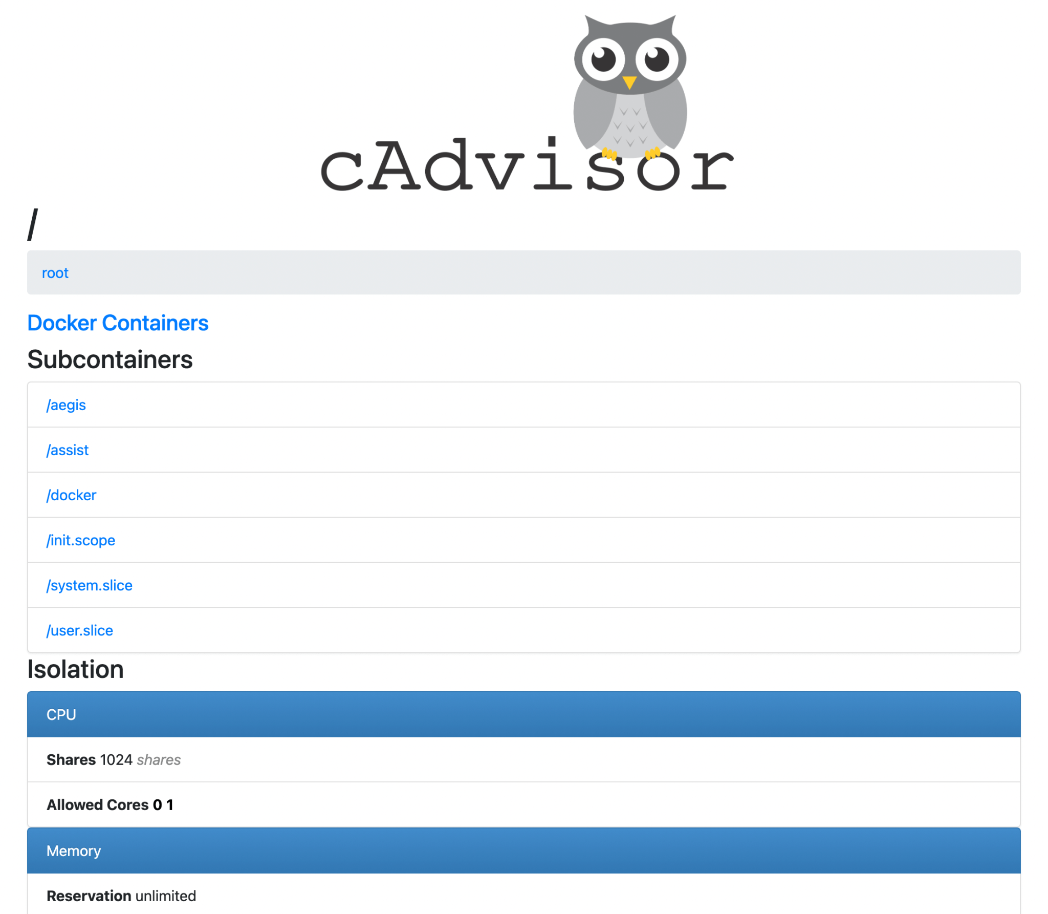 容器监控方案 cAdvisor + Prometheus + Grafana – Jacky's Blog